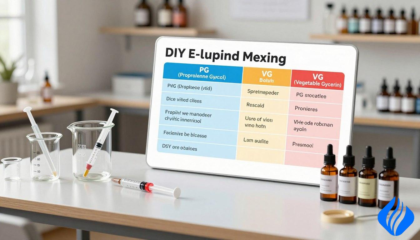 The Ultimate Guide to Mixing DIY E-liquid: A Professional 2025 Tutorial