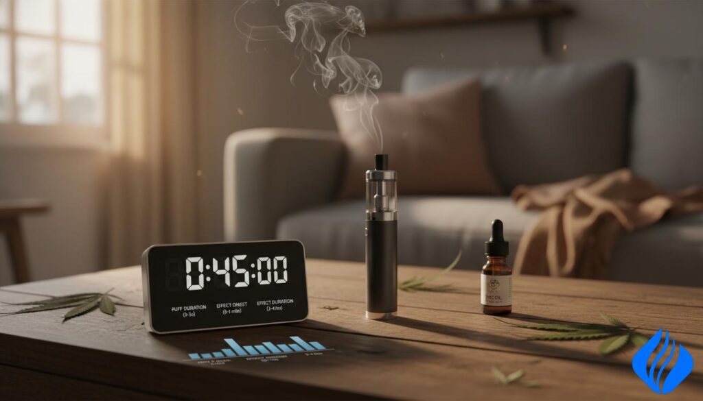 How Long Does THC Vape Effect Last? (2025 Guide)